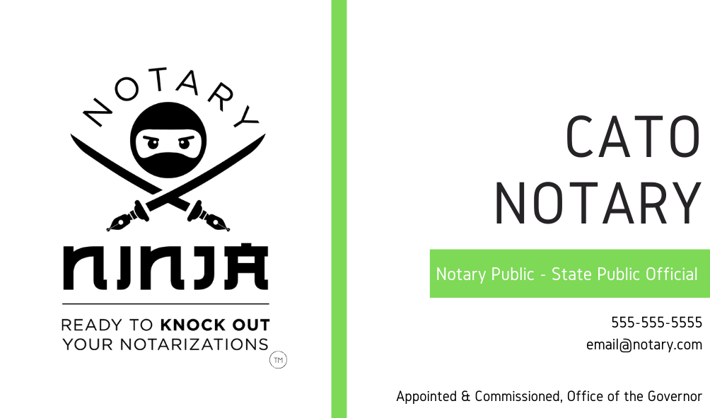 Notary Ninja Collection – The Dotted Line Shop