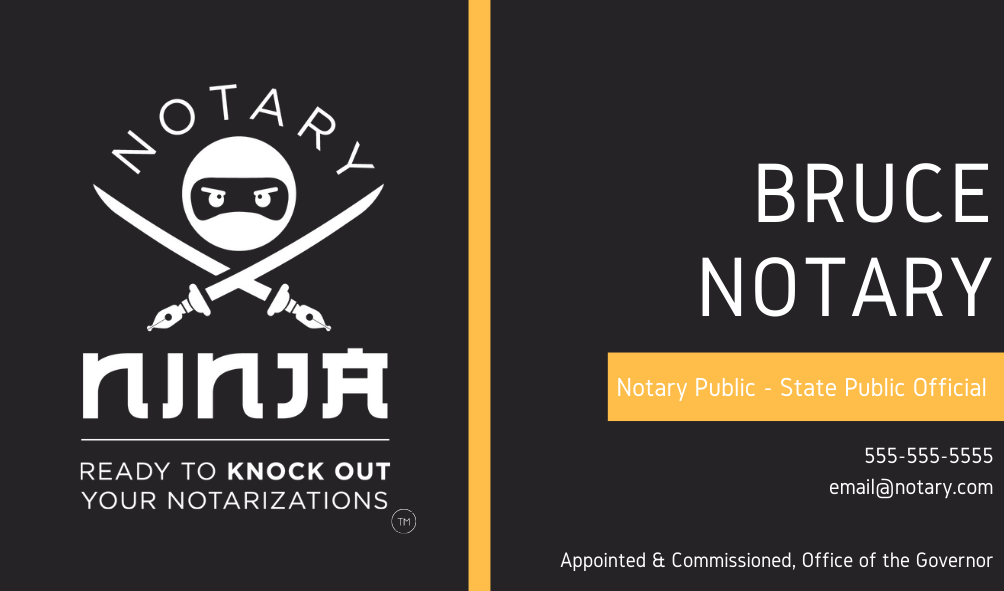 Notary Ninja Collection – The Dotted Line Shop