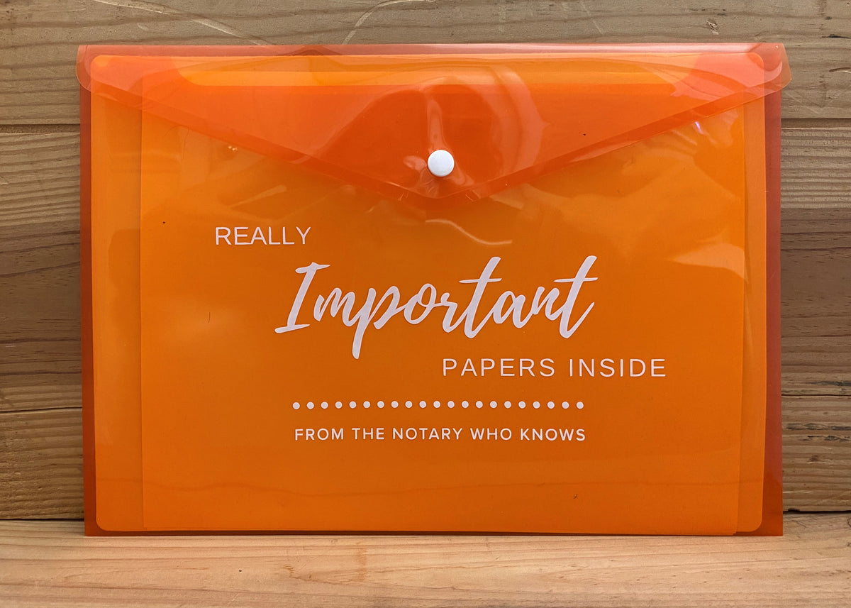 Document Envelope – The Dotted Line Shop