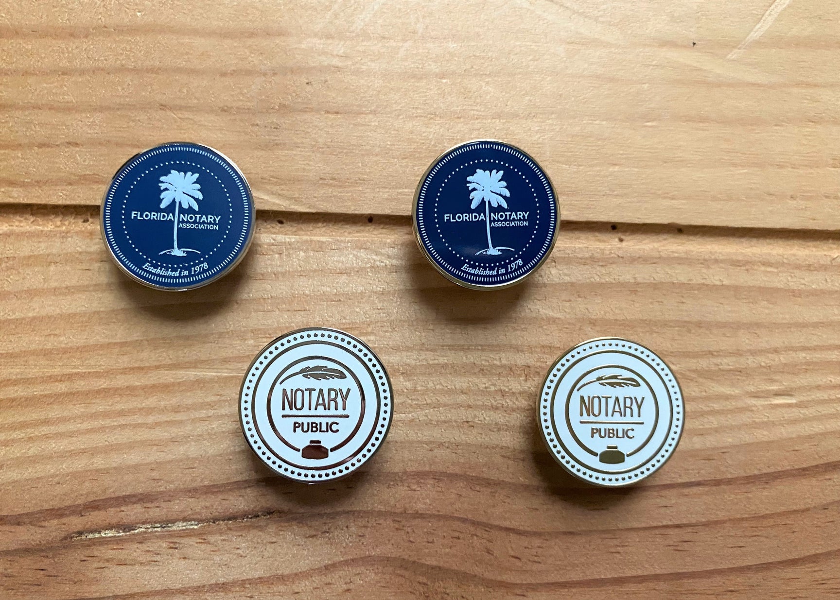 Notary Lapel Pin – The Dotted Line Shop