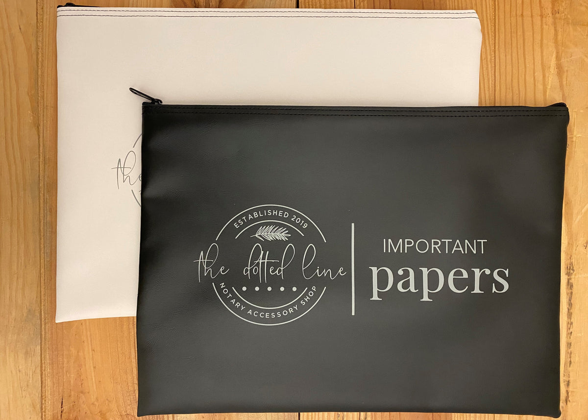 Corporate Pouch – The Dotted Line Shop