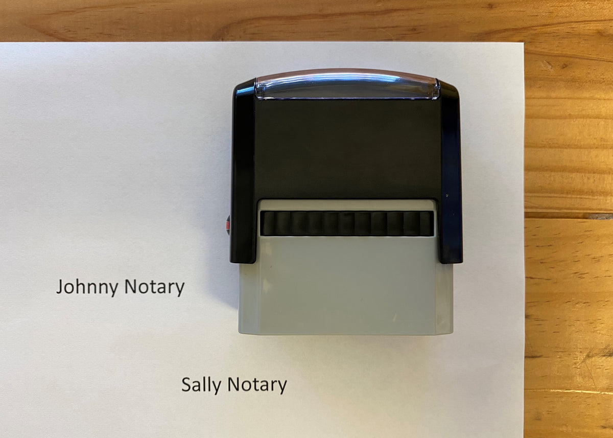 Your Name Stamp – The Dotted Line Shop