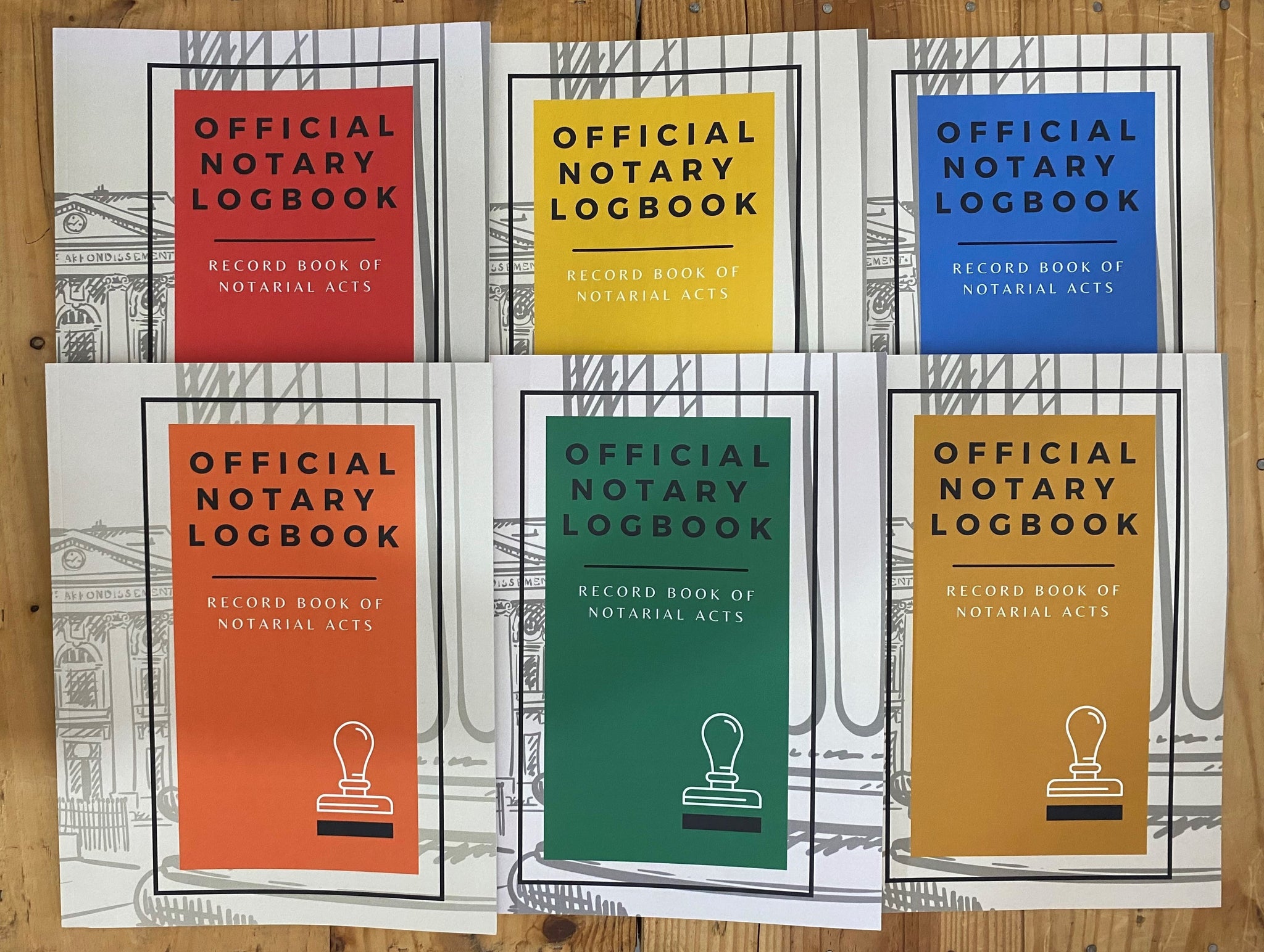 Color Block Logbooks – The Dotted Line Shop